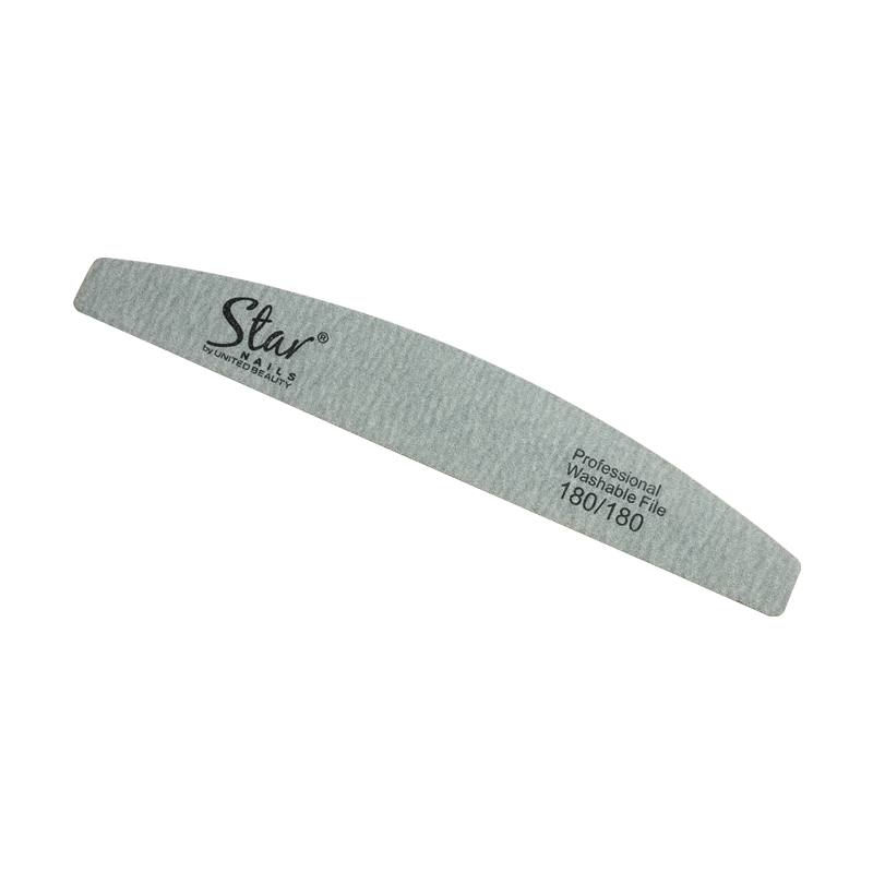 Half Moon Zebra File (180/180grit) – United Beauty Products Limited
